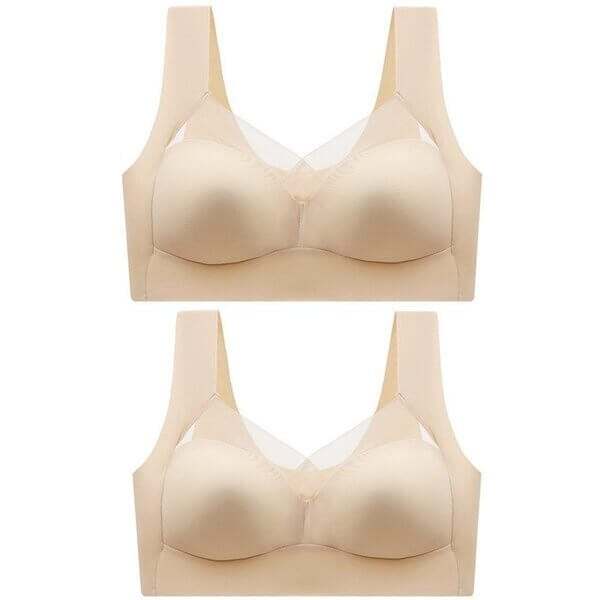 Fashion Deep Cup Bra Summer Sexy Push Up Wireless Bras Size Runs T